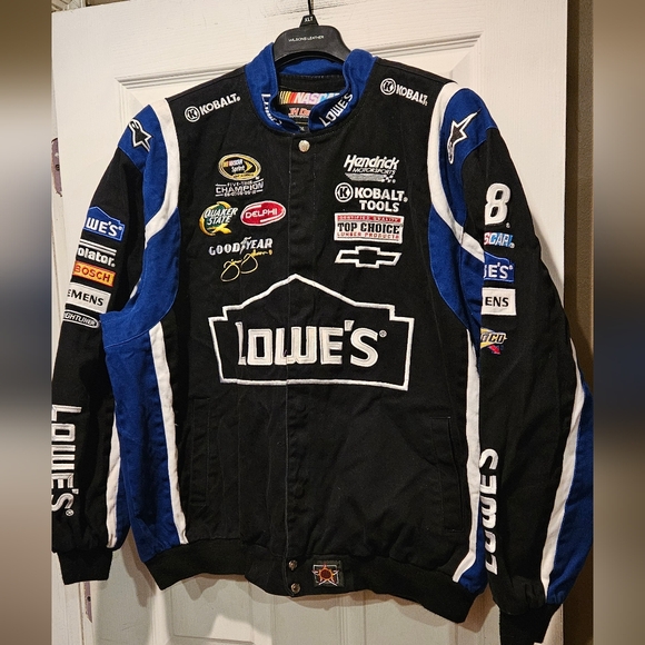 NASCAR BY JH DESIGN | Jackets & Coats | Lowes Racing Jacket By Jh ...
